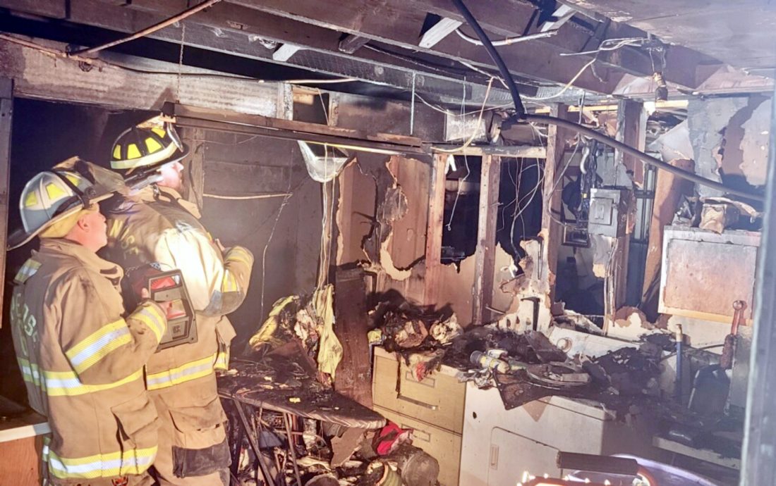 Fire in Nisbet leaves couple homeless | News, Sports, Jobs - The Express